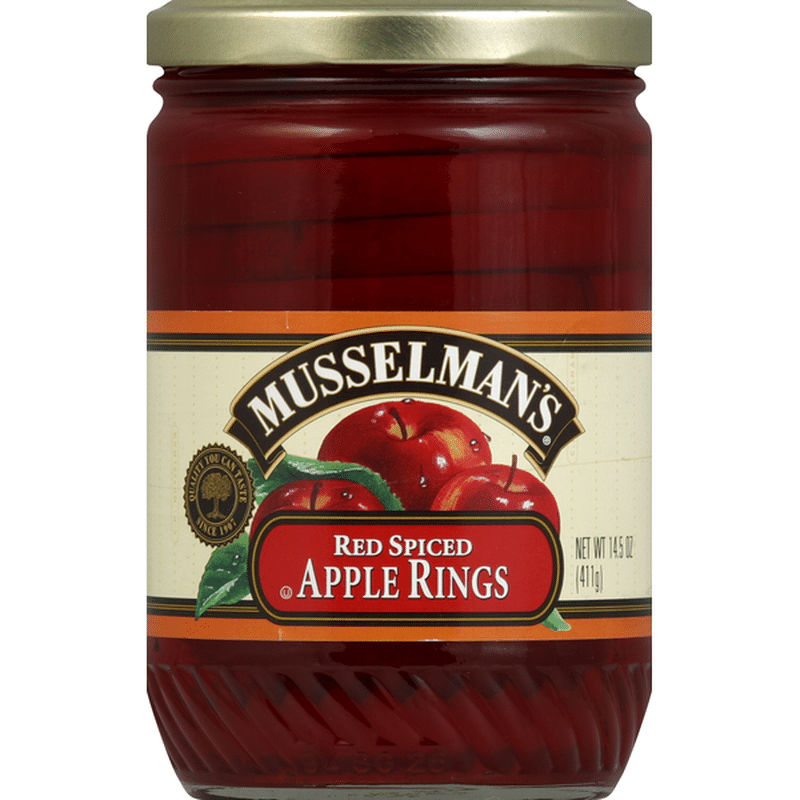 Musselman's Apple Rings, Red Spiced (14.5 oz) - Instacart