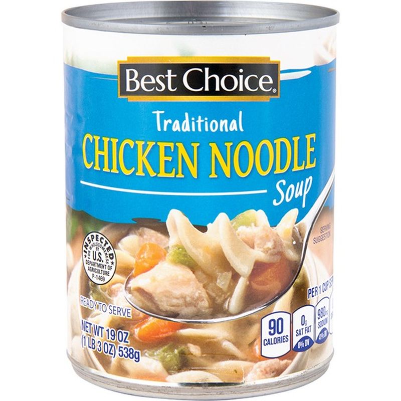 Best Choice Chicken Noodle Soup (19 fl oz) - Instacart