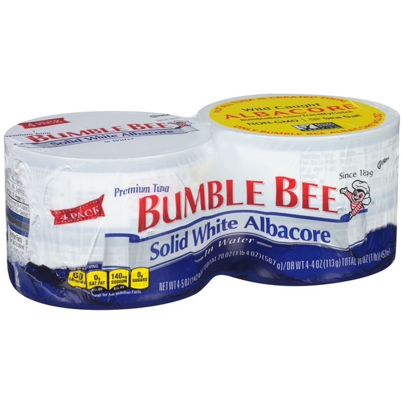 Bumble Bee Solid White Albacore Premium Tuna in Water (5 oz) from Vons ...