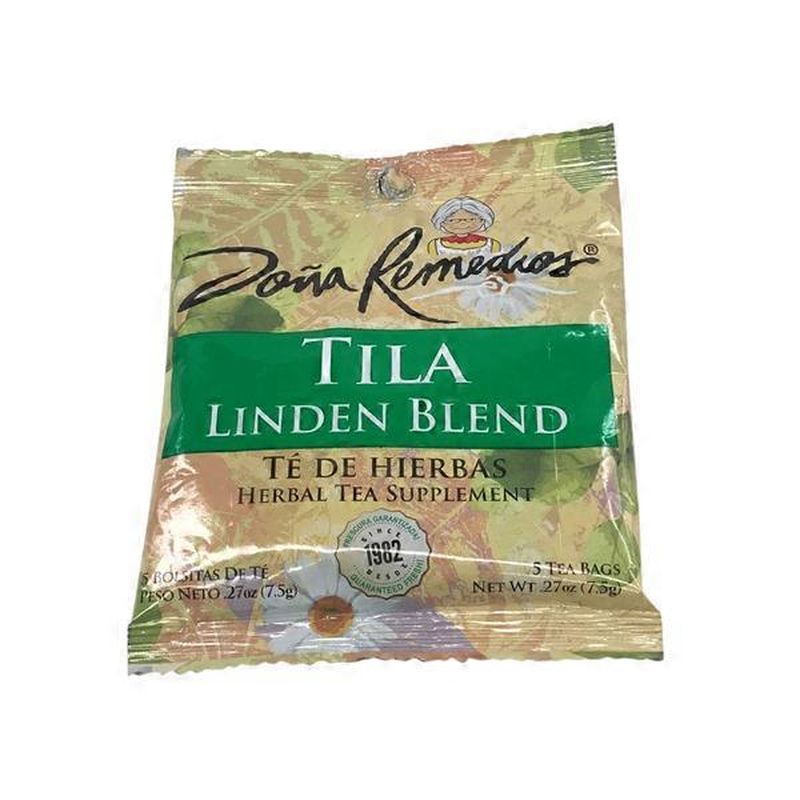 Dona Remedios Te Tila Herbal Tea (5 ct) - Instacart