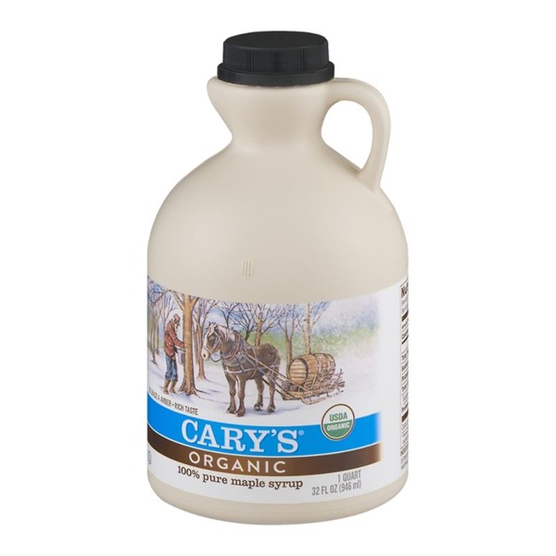 Cary's Organic 100% Pure Maple Syrup (32 fl oz) - Instacart