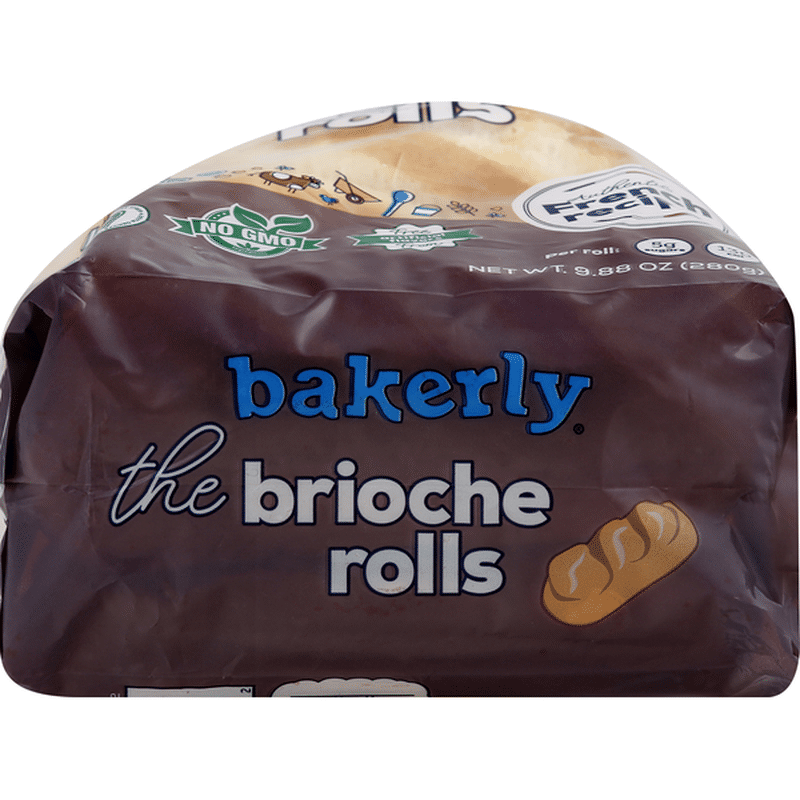 Bakerly Brioche Rolls (9.88 oz) - Instacart