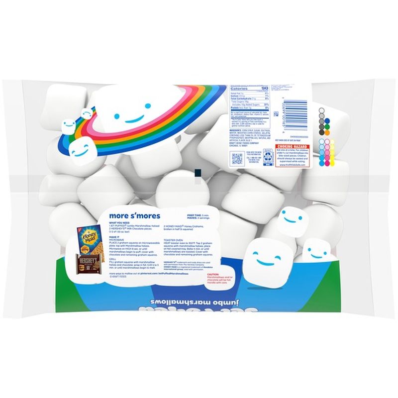 Jet-Puffed JumboMallows Extra Large Marshmallows (24 oz) - Instacart