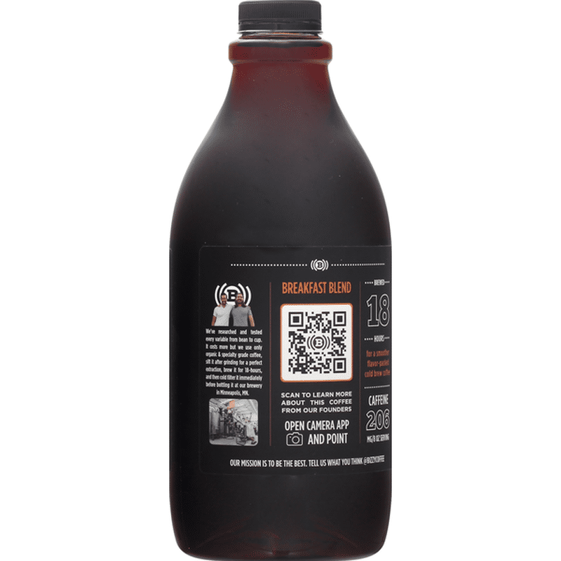Bizzy Cold Brew, Organic, Breakfast Blend (48 oz) - Instacart