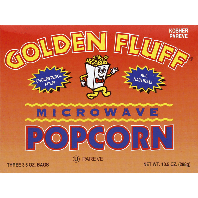 Golden Fluff Microwave Popcorn (3 each) Delivery or Pickup Near Me ...
