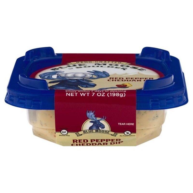 Blue Moose of Boulder Dip, Red Pepper Cheddar (7 oz) - Instacart