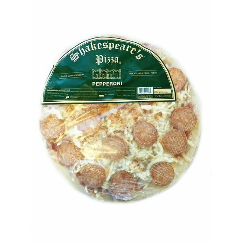 Shakespeare's Pizza Pepperoni Pizza (25 oz) - Instacart