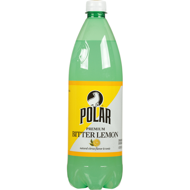 Polar Sparkling Mixer, Bitter Lemon, Premium (33.8 fl oz) - Instacart