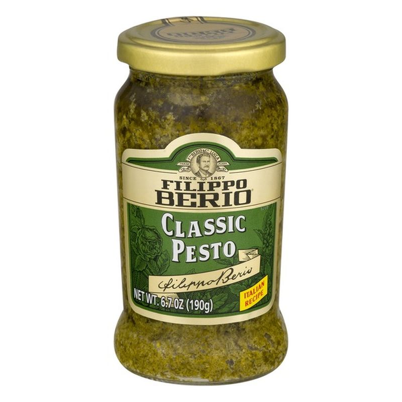 Filippo Berio Classic Pesto Sauce (6.7 oz) - Instacart