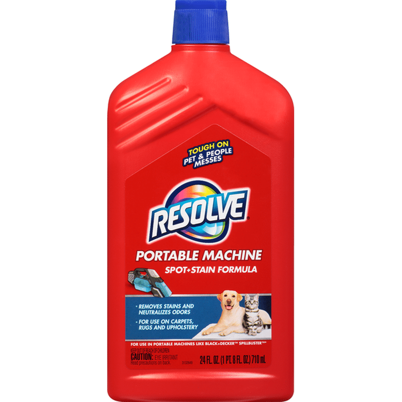 Resolve Spot + Stain Formula, Portable Machine (24 oz) - Instacart