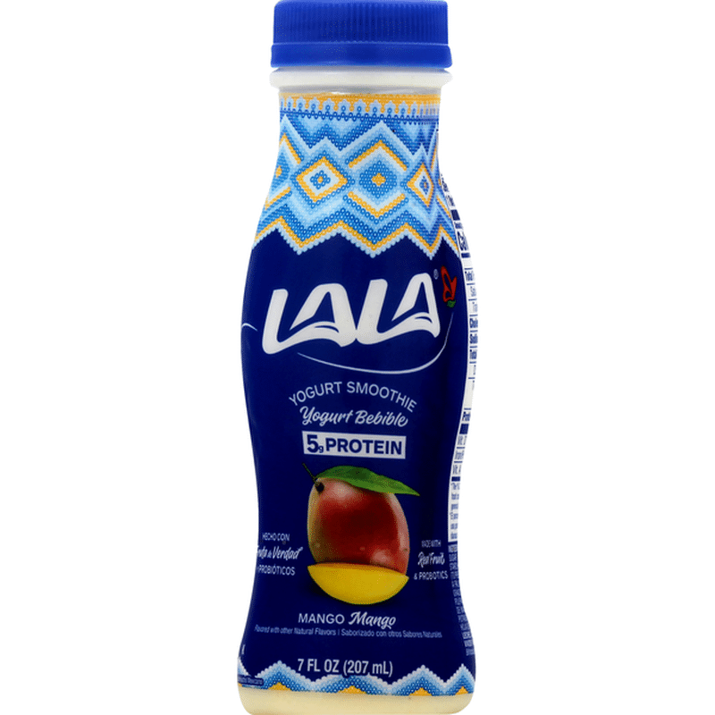 Lala Tropical Mango Yogurt Smoothie with Probiotics (207 ml) - Instacart