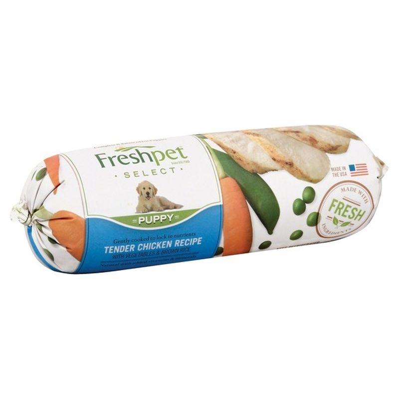 Freshpet Puppy Slice Serve Roll Grown And Development Recipe 1 5 Lb freshpet-puppy-slice-serve-roll-grown-and-development-recipe-1-5-lb