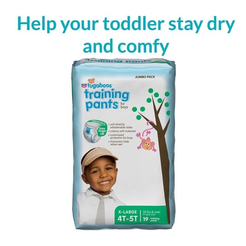 Rite Aid 4T-5T Tugaboos Training Pants for Boys (19 100) - Instacart