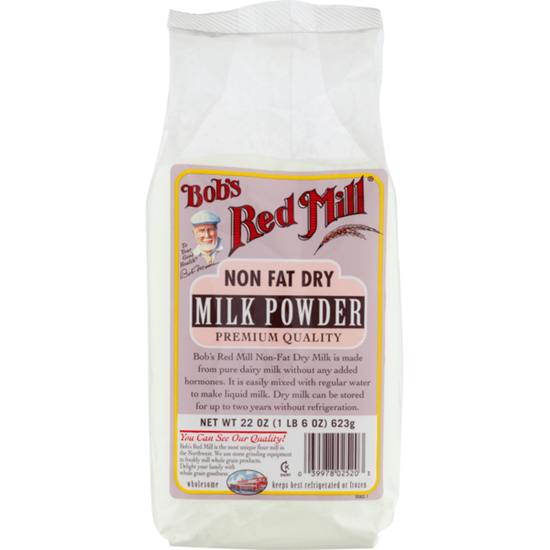 Bob's Red Mill Non Fat Dry Milk Powder (22 oz) - Instacart