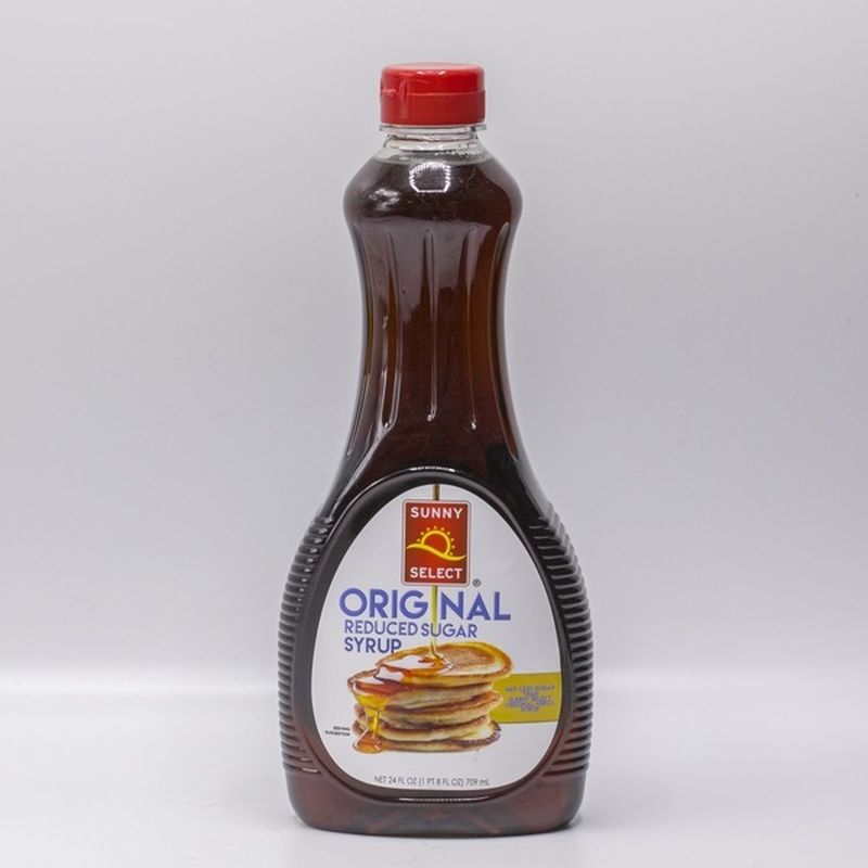 Sunny Select Syrup, Pancake, Reduced Sugar (24 oz) - Instacart
