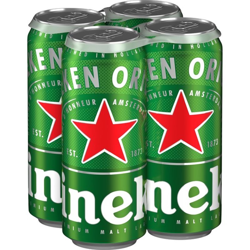 Heineken Original Lager Beer (16 fl oz) - Instacart Heineken Original Lager Beer (16 fl oz) - Instacart