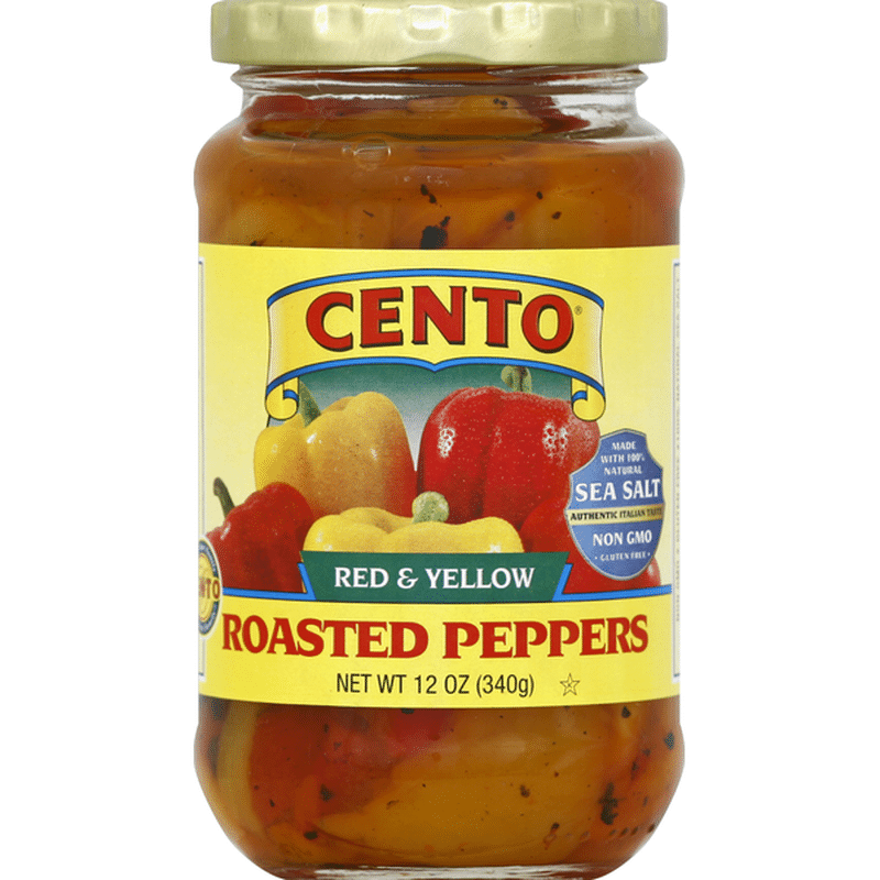 Cento Peppers, Red & Yellow, Roasted (12 oz) - Instacart