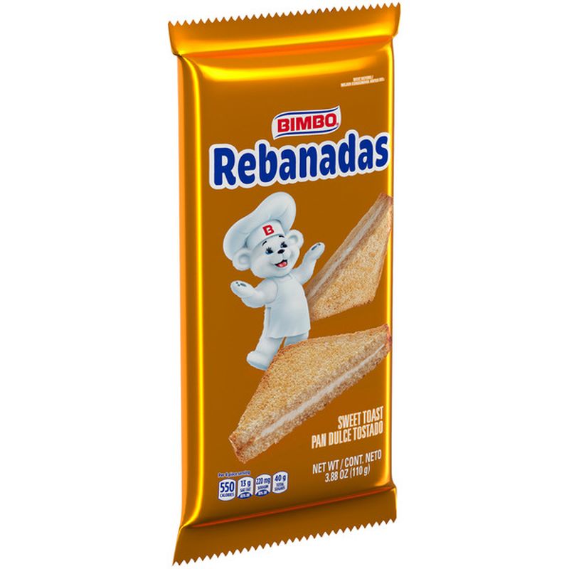 Bimbo Rebanadas Toast with Sweet Cream (3.9 oz) Delivery or Pickup Near ...