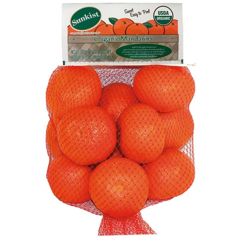 Sunkist Organic California Mandarins (3 lb) - Instacart