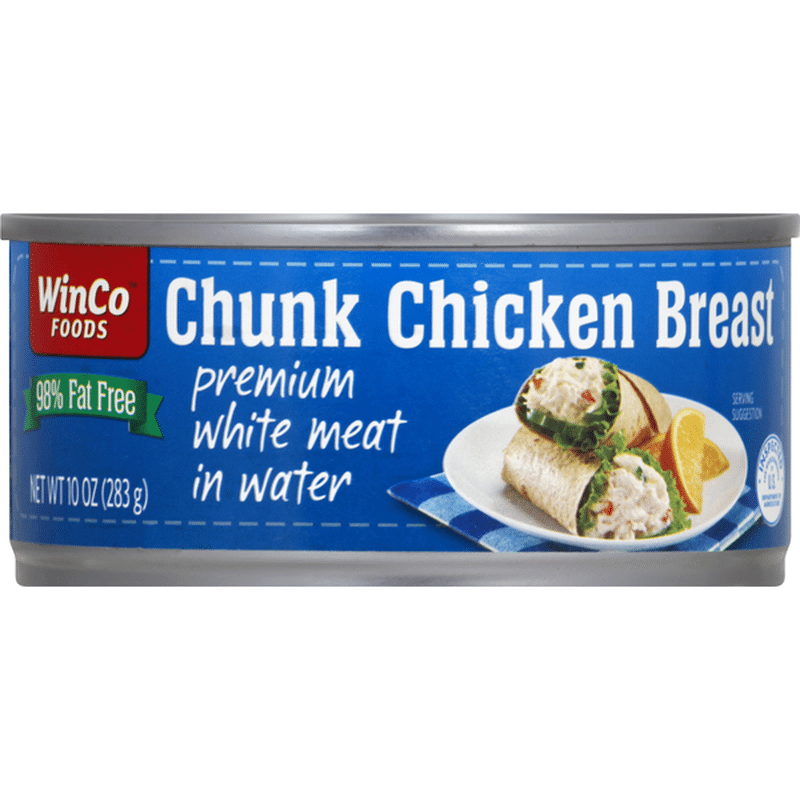 WinCo Foods Chicken Breast, Chunk (10 oz) - Instacart