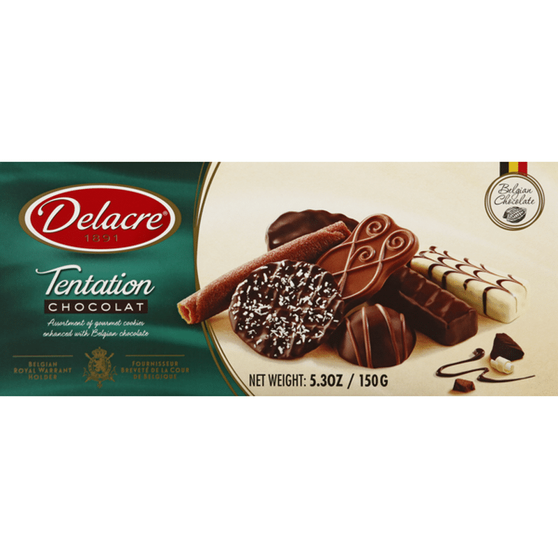 Delacre Cookies, Belgian Chocolate (5.3 oz) - Instacart