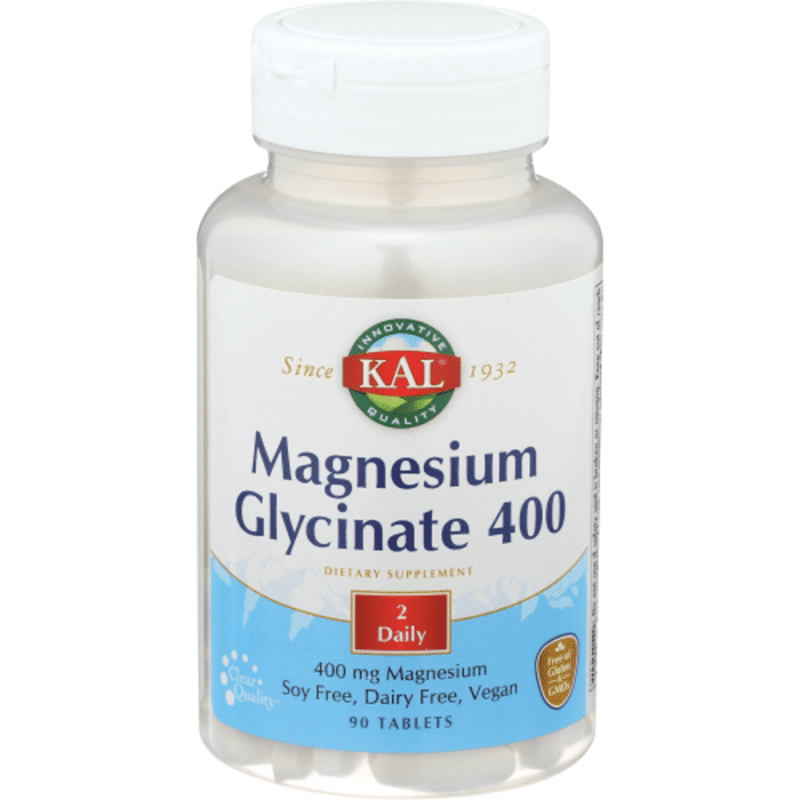 KAL Magnesium Glycinate 400 Mg (90 ct) - Instacart
