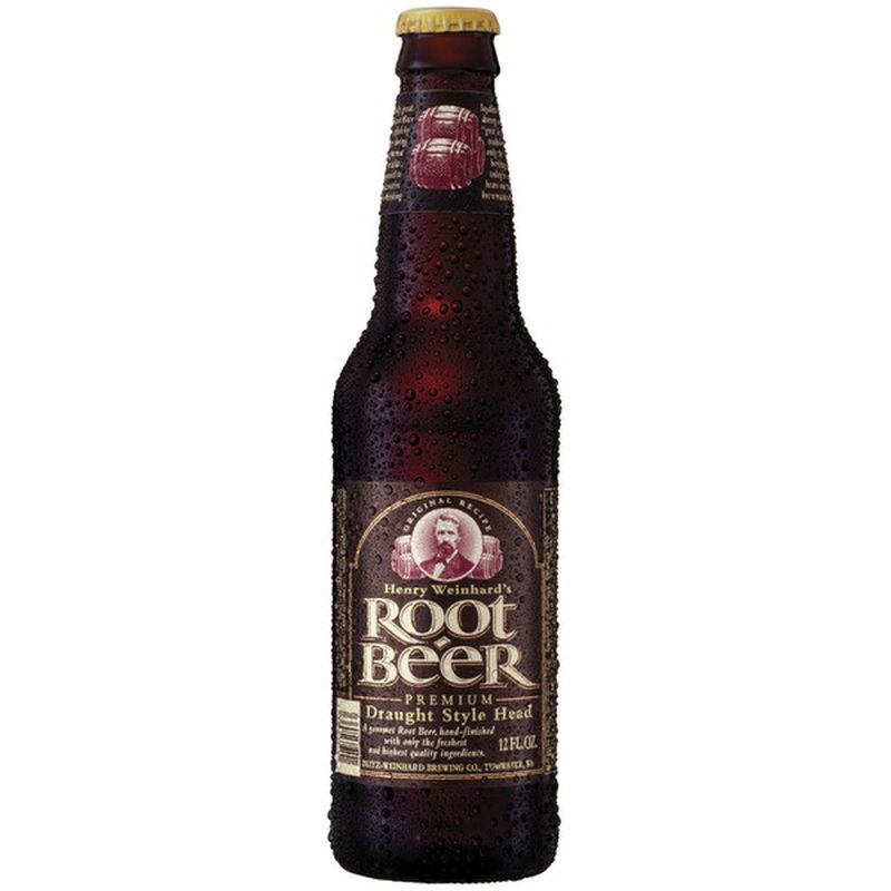 Henry Weinhard's Root Beer Gourmet Soda (12 fl oz) - Instacart
