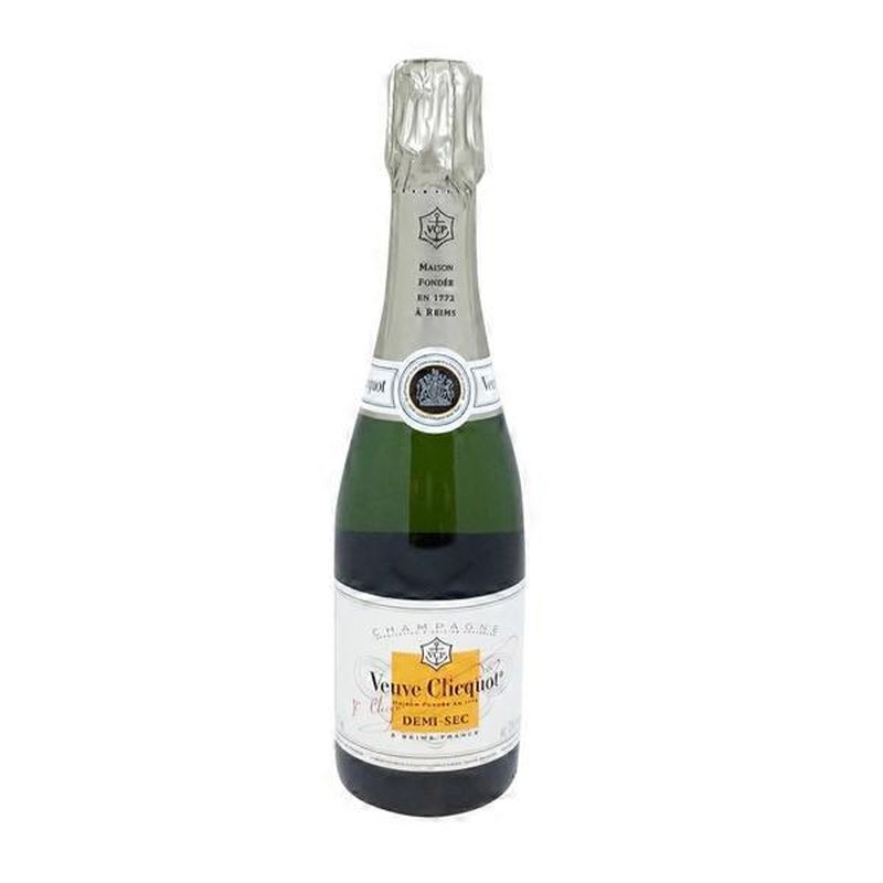 Veuve Clicquot Demi Sec (375 ml) - Instacart