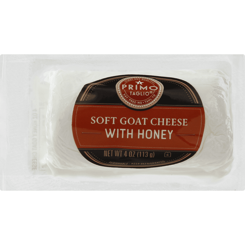 Primo Taglio Goat Cheese with Honey, Soft (4 oz) - Instacart