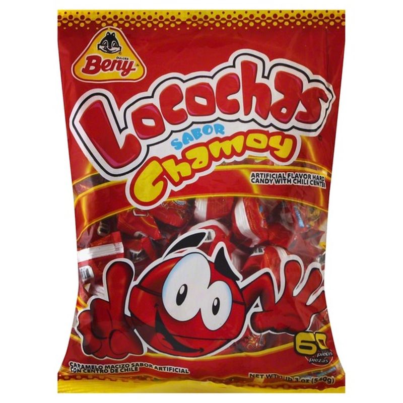 Beny Hard Candy, Locochas Sabor Chamoy (60 each) - Instacart