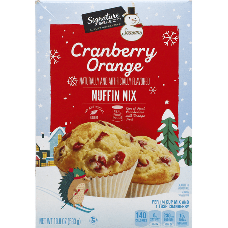 Signature Select Muffin Mix, Cranberry Orange, Seasons (18.8 oz ...