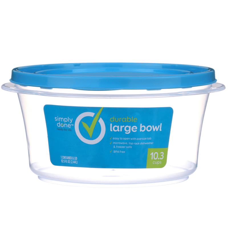 Simply Done Durable Large Bowl (82.5 fl oz) - Instacart