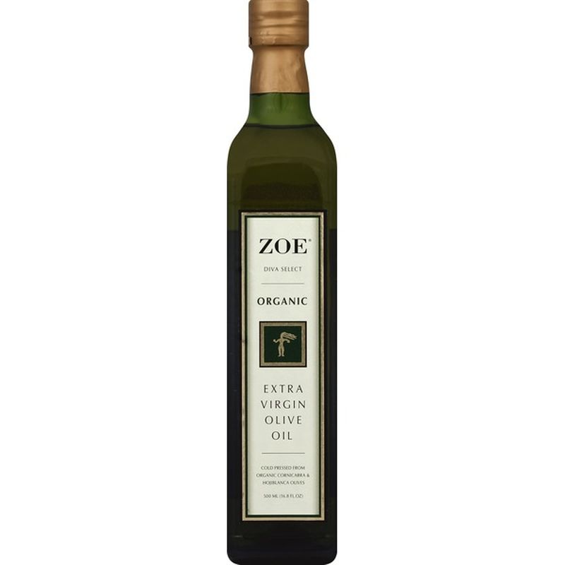 Zoe Olive Oil, Extra Virgin, Organic (16.8 oz) - Instacart
