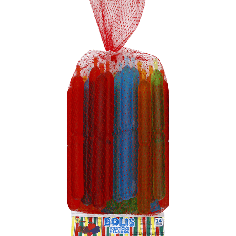 Bolis Icesticks, Assorted Fruit Flavors (24 each) - Instacart