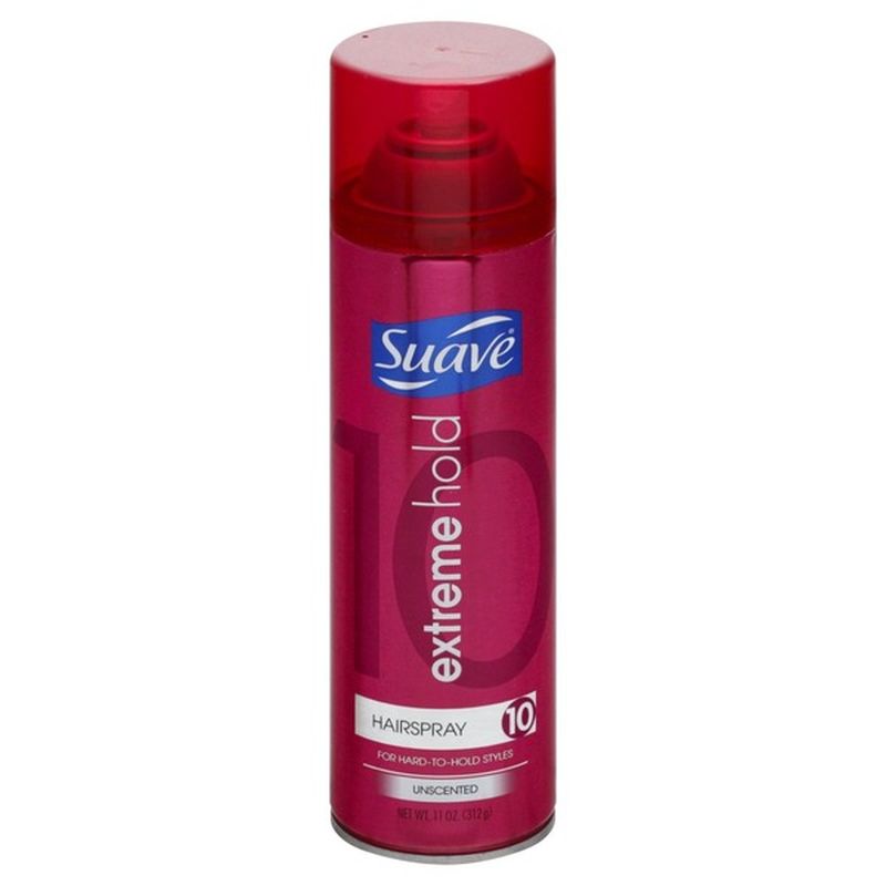 Suave Unscented Hair Spray Extreme Hold (11 oz) - Instacart
