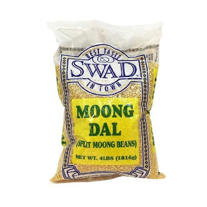 Swad Moong Dal Split Moong Beans (4 lb) - Instacart