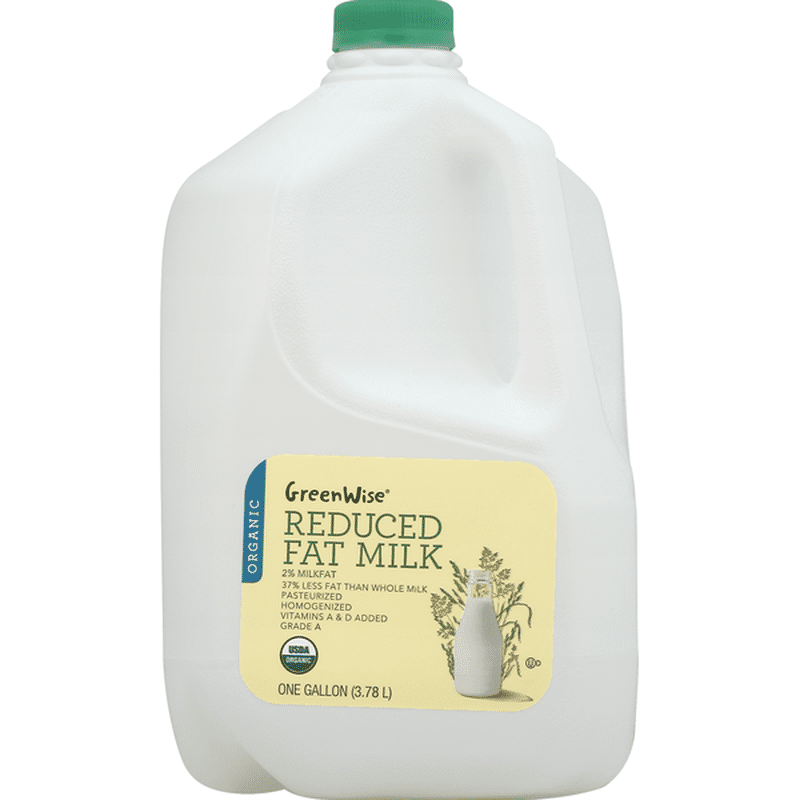GreenWise Organic 2% Reduced Fat Milk (1 gal) - Instacart