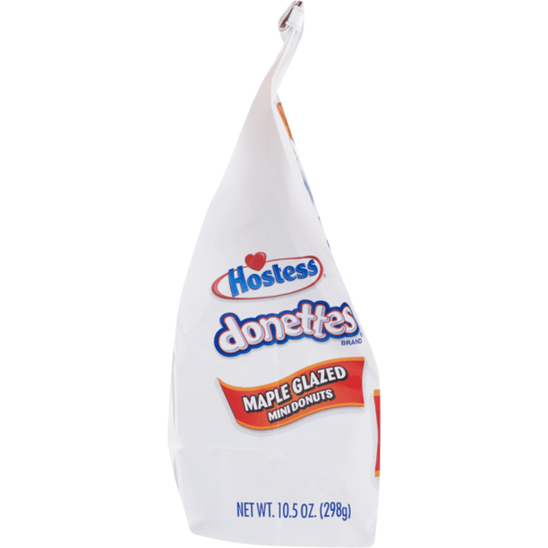 donettes Hostess Maple Glazed Mini Donuts (10.5 oz) - Instacart
