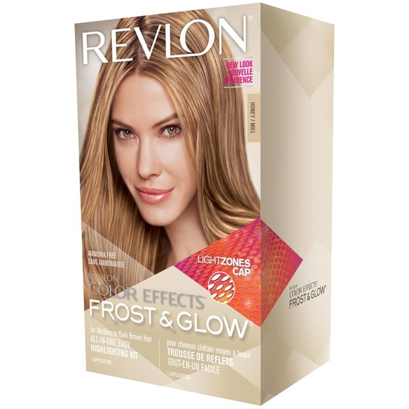 Revlon Frost & Glow - Honey Highlights for Medium to Dark Brown Hair ...