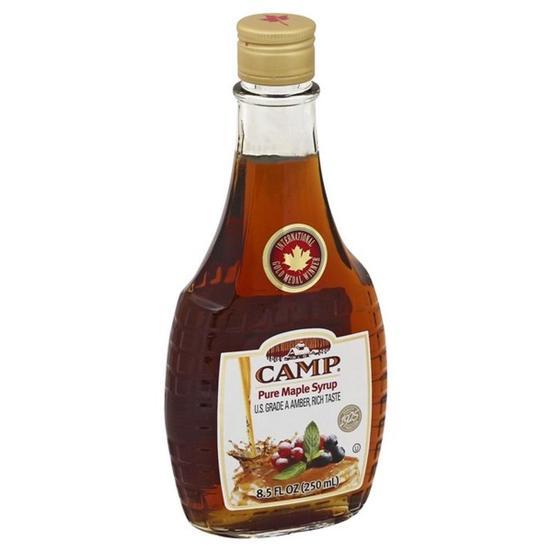 Camp Maple Syrup, Pure (8.5 oz) - Instacart