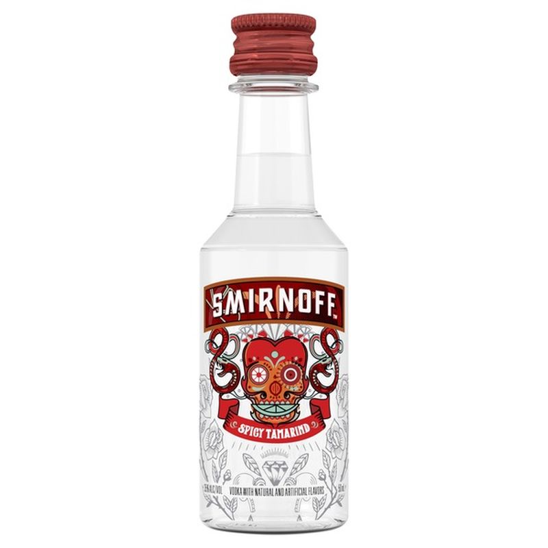 Smirnoff Spicy Tamarind (Vodka Infused with Natural Flavors) (50 ml ...