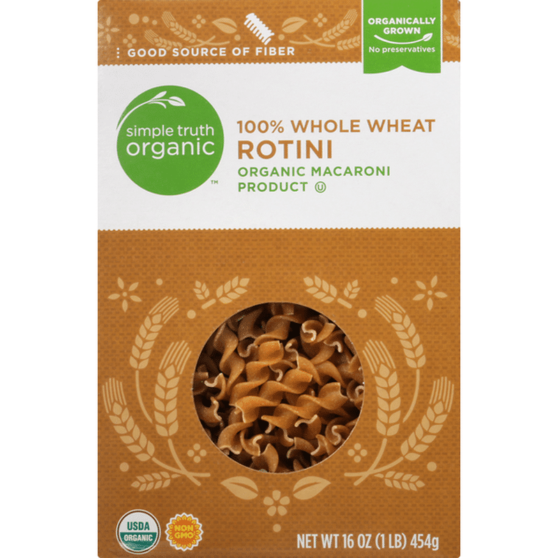 Simple Truth Organic Rotini, 100% Whole Wheat (16 oz) Delivery or ...