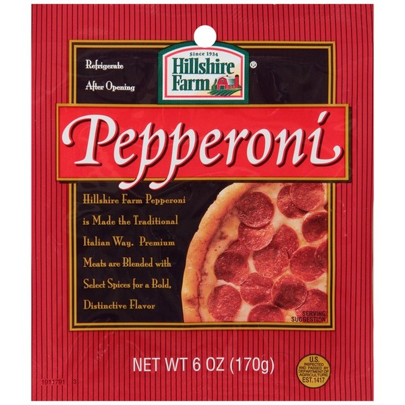 Hillshire Farm Pepperoni (6 oz) - Instacart