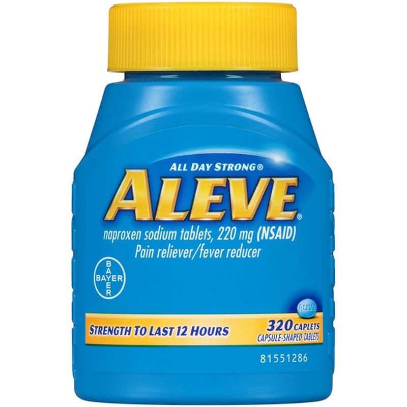 Aleve 220mg CAPLET 320ct. (320 ct) - Instacart