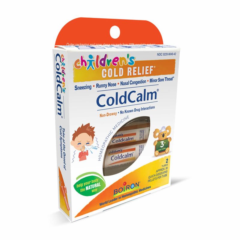 Boiron Children's Coldcalm, Homeopathic Medicine for Cold Relief (2 ct ...