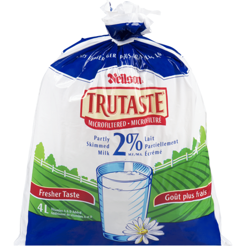 2% Trutaste Milk (4000 ml) - Instacart