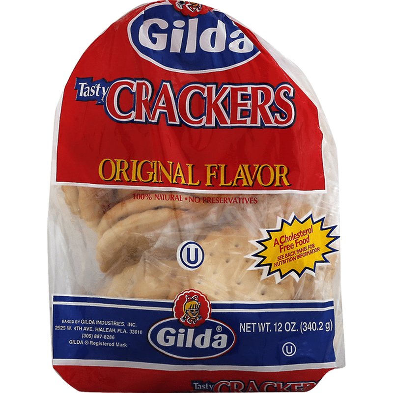 Gilda Crackers, Tasty, Original Flavor (12 oz) - Instacart