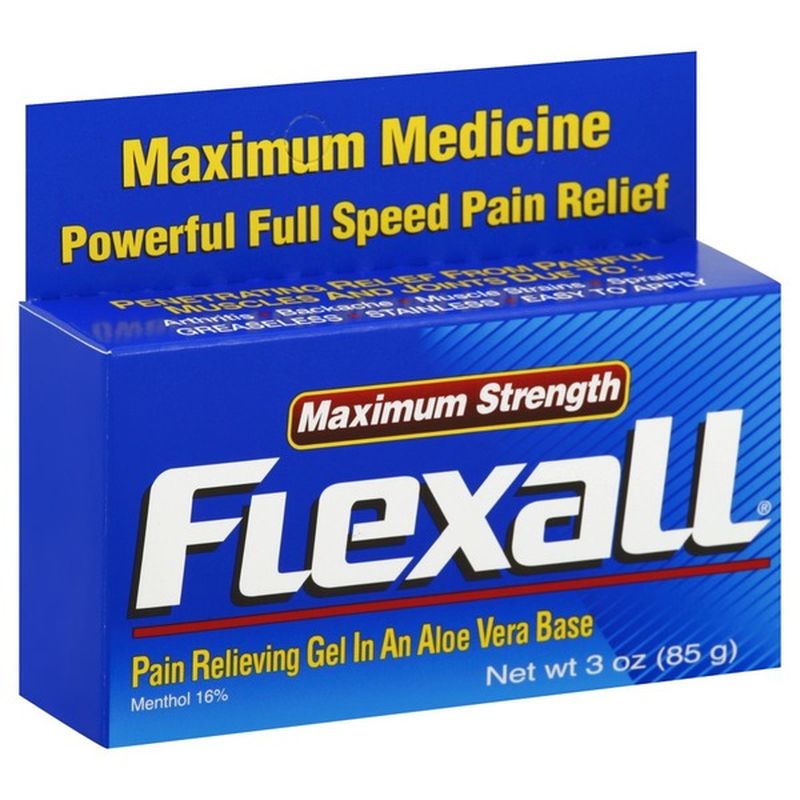 Flexall Pain Relieving Gel, Maximum Strength (3 oz) - Instacart