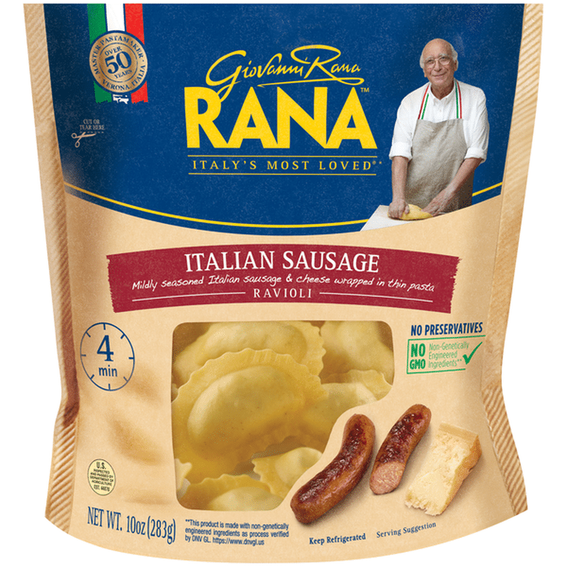 Giovanni Rana Italian Sausage Ravioli (10 oz) Delivery or Pickup Near ...