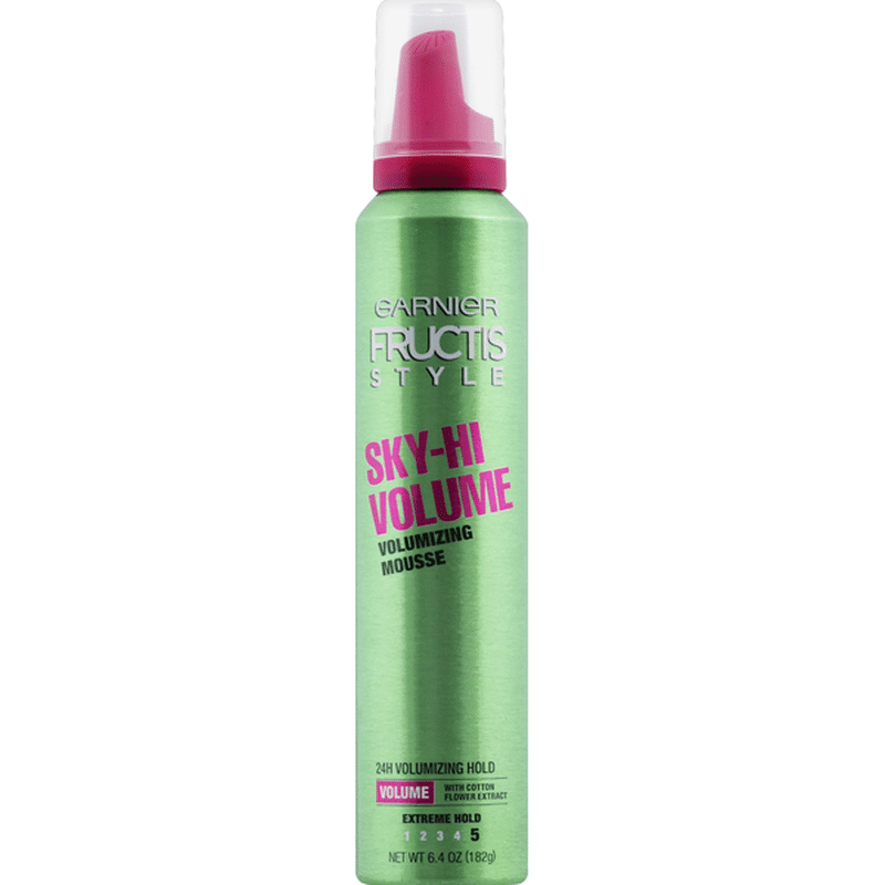 Garnier Fructis Volumizing Mousse, Sky-Hi Volume, Extreme Hold (6.4 oz ...